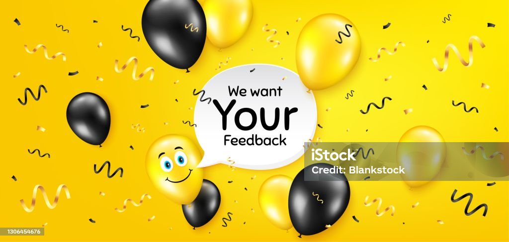 Nous Voulons Votre Symbole De Rétroaction Sondage Ou Signe Dopinion Du ... Nous Voulons Votre Symbole De Rétroaction Sondage Ou Signe Dopinion Du ...