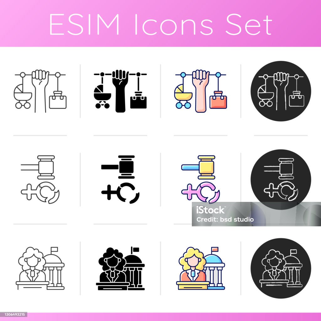 Feminism Icons Set Stock Illustration - Download Image Now - Activist ... Feminism Icons Set Stock Illustration - Download Image Now - Activist ...