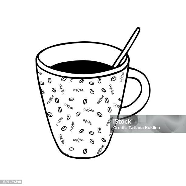 Illustration Noire Et Blanche De Dessin De Main Dillustration De