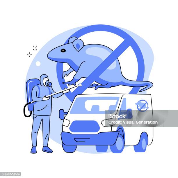 Hewan Pengerat Layanan Pengendalian Hama Ilustrasi Vektor Konsep ... Hewan Pengerat Layanan Pengendalian Hama Ilustrasi Vektor Konsep ...