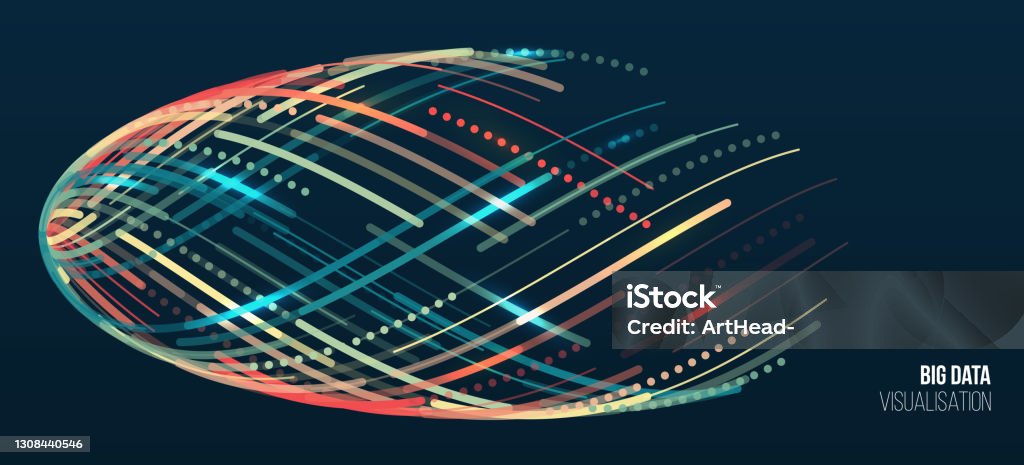 Big Data Visualization Algorithms Computer Technology Sorting Data Concept Machine Learning