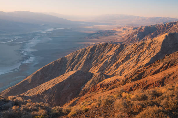 Free picture: Panorama of Death valley national park with sandstone ...
