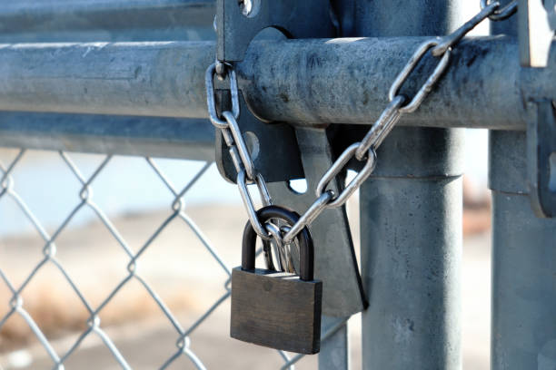 Free Stock Photo of Padlocks attached to a chain-link fence | Download ...