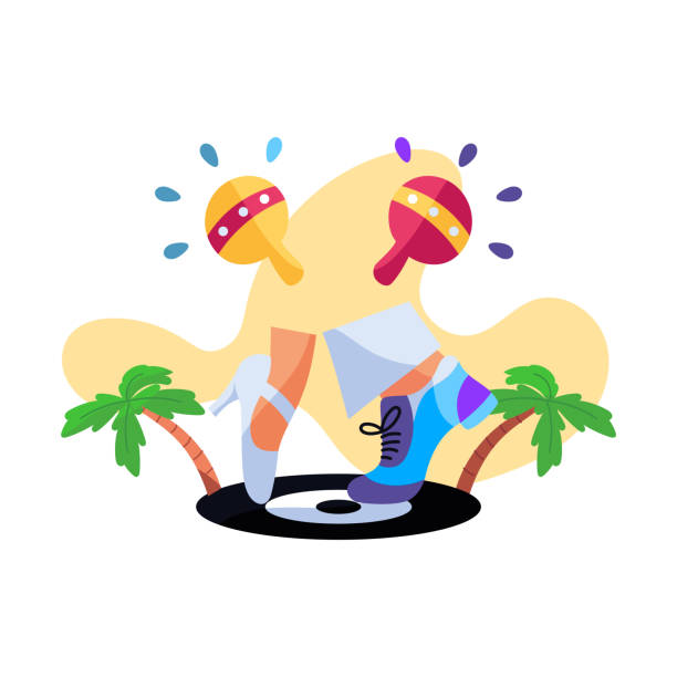 40 Feet Dancing Outside Illustrations Royalty Free Vector Graphics