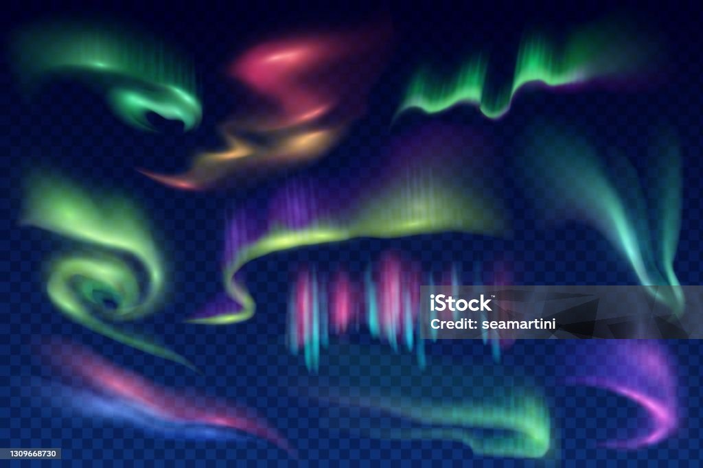 Arktik Aurora Borealis Lampu Kutub Vektor Diatur Ilustrasi Stok - Unduh ... Arktik Aurora Borealis Lampu Kutub Vektor Diatur Ilustrasi Stok - Unduh ...