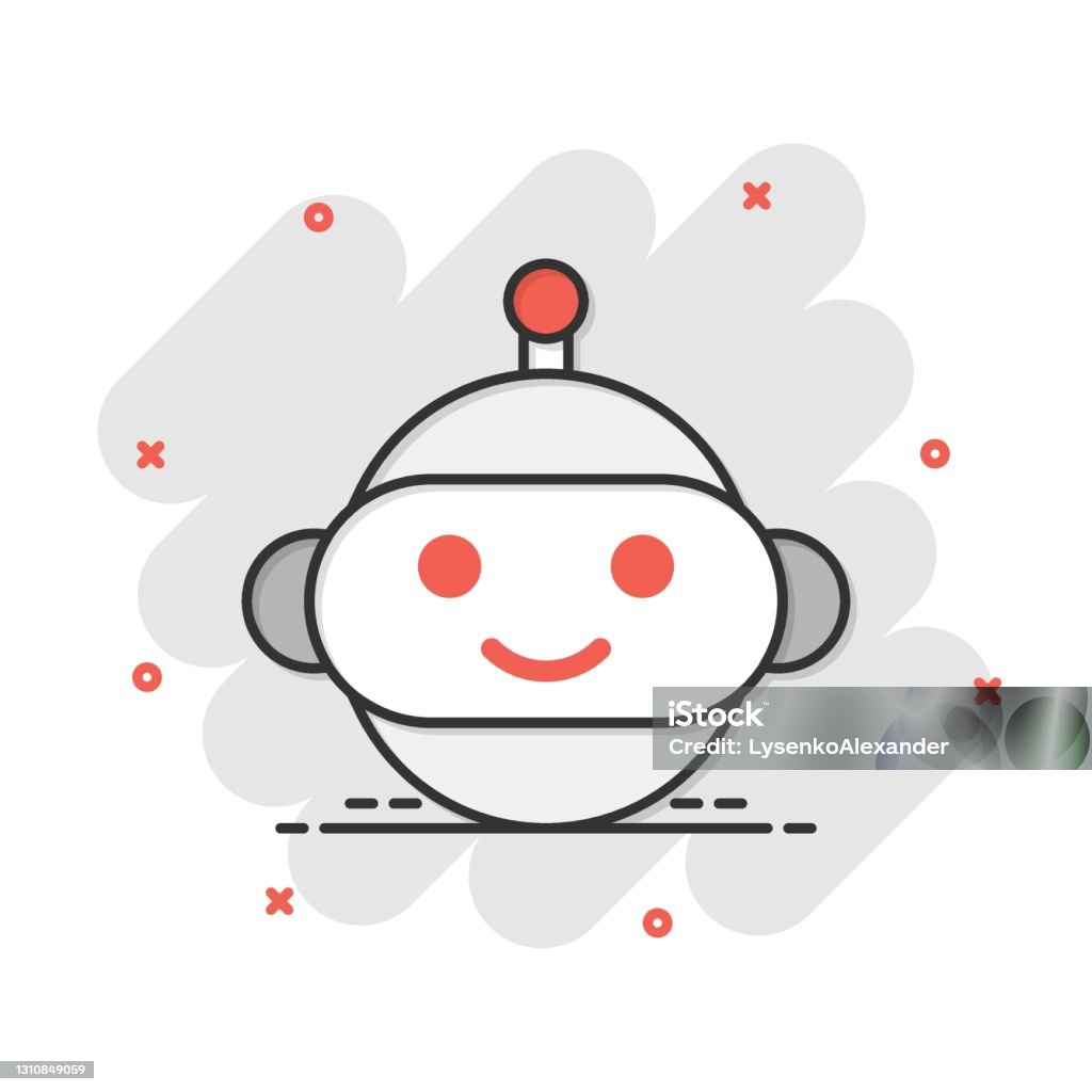 Ikon Chatbot Robot Lucu Dalam Gaya Komik Bot Operator Vektor Ilustrasi ... Ikon Chatbot Robot Lucu Dalam Gaya Komik Bot Operator Vektor Ilustrasi ...