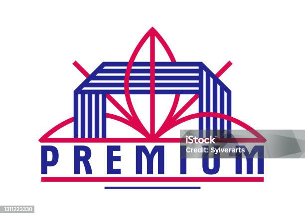 Lencana Vintage Bergaya Vektor Yang Diisolasi Pada Logo Atau Lambang