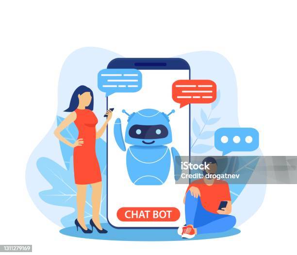 Chatbot Ai Dan Konsep Layanan Pelanggan Ilustrasi Stok - Unduh Gambar ... Chatbot Ai Dan Konsep Layanan Pelanggan Ilustrasi Stok - Unduh Gambar ...