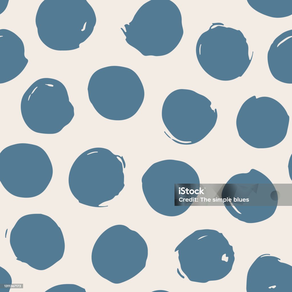 Polka Dots Seamless Pattern In Color Stock Illustration Download