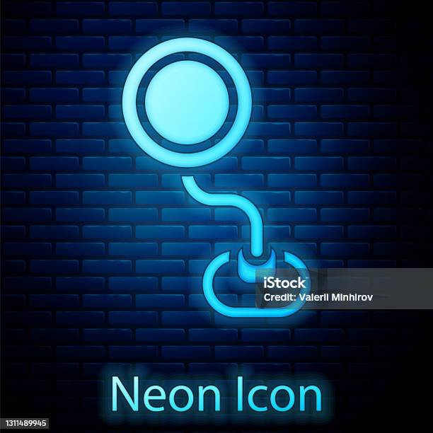 Panneau Lumineux De Circulation De Route De Néon Icône De Panneau