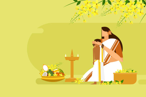270 Vishu Stock Illustrations Royalty Free Vector Graphics And Clip Art