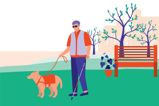 Seeing Eye Dog Clipart Border