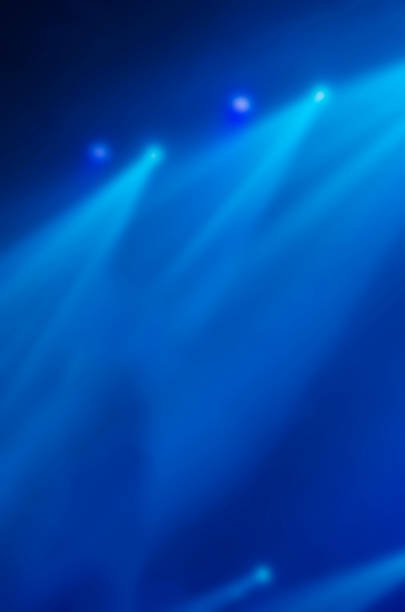 Dark Blue Stage Lighting
