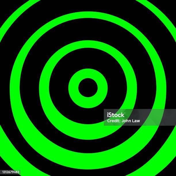 Desain Lingkaran Konsentris Berwarna Cerah Pada Latar Belakang Hitam ... Desain Lingkaran Konsentris Berwarna Cerah Pada Latar Belakang Hitam ...