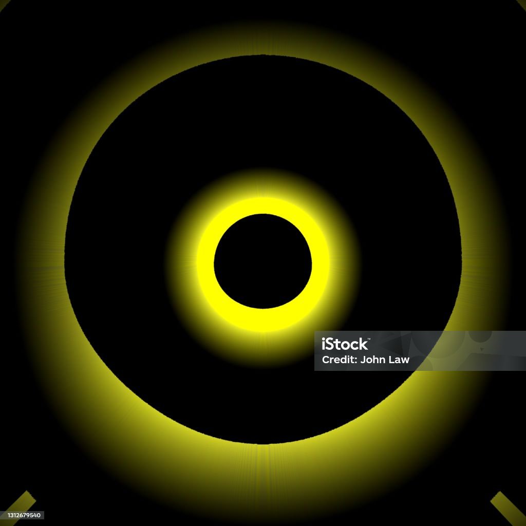 Desain 3d Lingkaran Konsentris Bersinar Dalam Warna Kuning Cerah Pada ... Desain 3d Lingkaran Konsentris Bersinar Dalam Warna Kuning Cerah Pada ...
