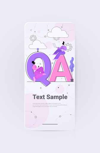 Developers Testing Software App On Digital Gadgets Qa Quality Assurance Coding Programming