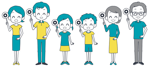 Keluarga Tiga Generasi Dengan Tag Jawaban Yang Benar Ilustrasi Stok ... Keluarga Tiga Generasi Dengan Tag Jawaban Yang Benar Ilustrasi Stok ...