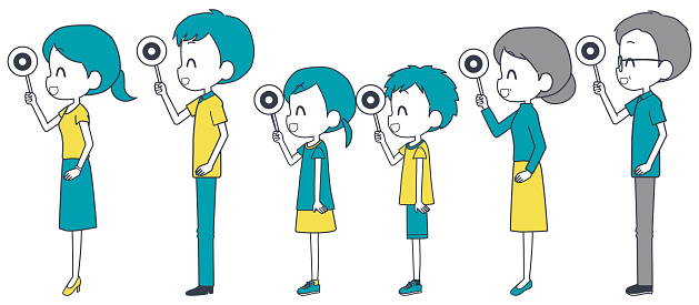 Keluarga Tiga Generasi Dengan Tag Jawaban Yang Benar Ilustrasi Stok ... Keluarga Tiga Generasi Dengan Tag Jawaban Yang Benar Ilustrasi Stok ...