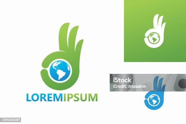 Vektor Desain Template Logo Good Globe Lambang Konsep Desain Simbol ... Vektor Desain Template Logo Good Globe Lambang Konsep Desain Simbol ...