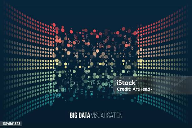 Filtering Machine Algorithms Sorting Data Vector Technology Background Big Data Visualization
