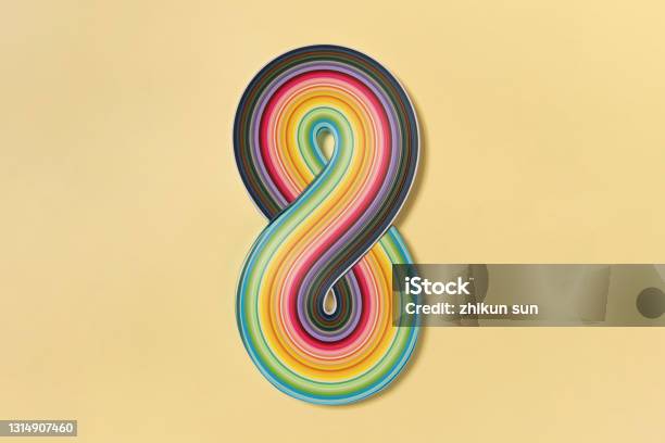 Warna Pelangi Komposisi Kertas Spanduk Spektrum Warna Latar Belakang