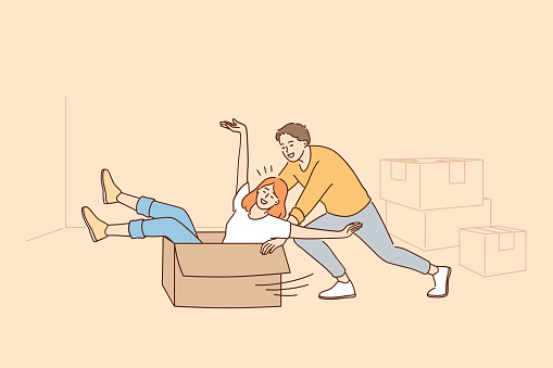 Bersenangsenang Selama Renovasi Dalam Konsep Apartemen Ilustrasi Stok ... Bersenangsenang Selama Renovasi Dalam Konsep Apartemen Ilustrasi Stok ...