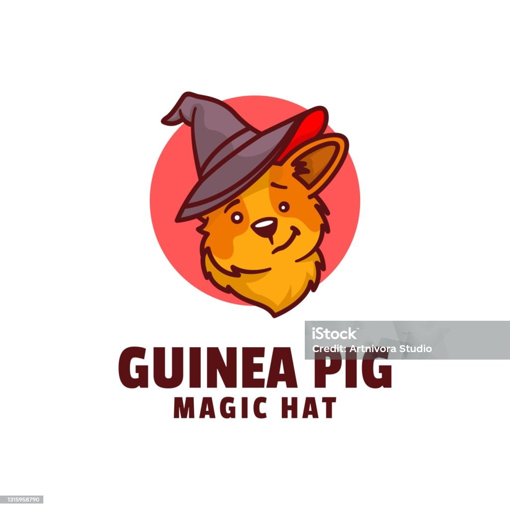 Vektor Illustration Meerschweinchen Maskottchen Cartoon Stil Stock ... Vektor Illustration Meerschweinchen Maskottchen Cartoon Stil Stock ...