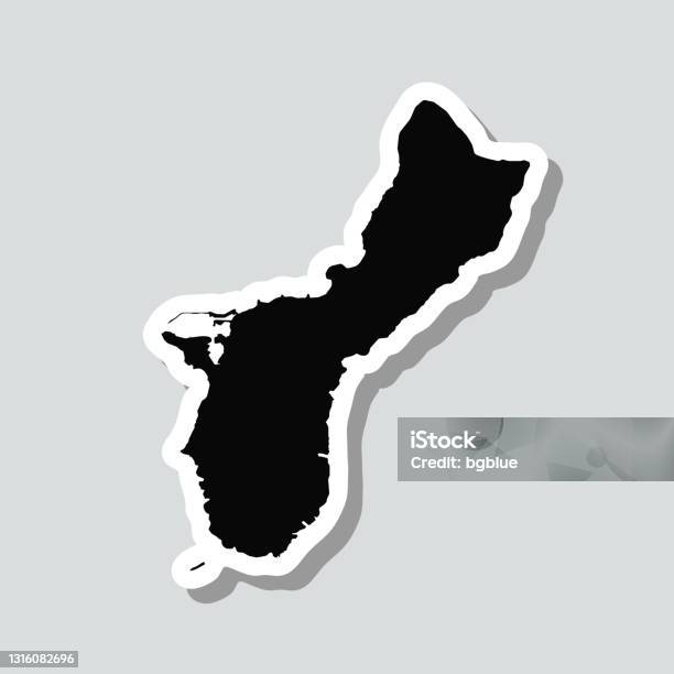 Stiker Peta Guam Pada Latar Belakang Abuabu Ilustrasi Stok - Unduh ... Stiker Peta Guam Pada Latar Belakang Abuabu Ilustrasi Stok - Unduh ...
