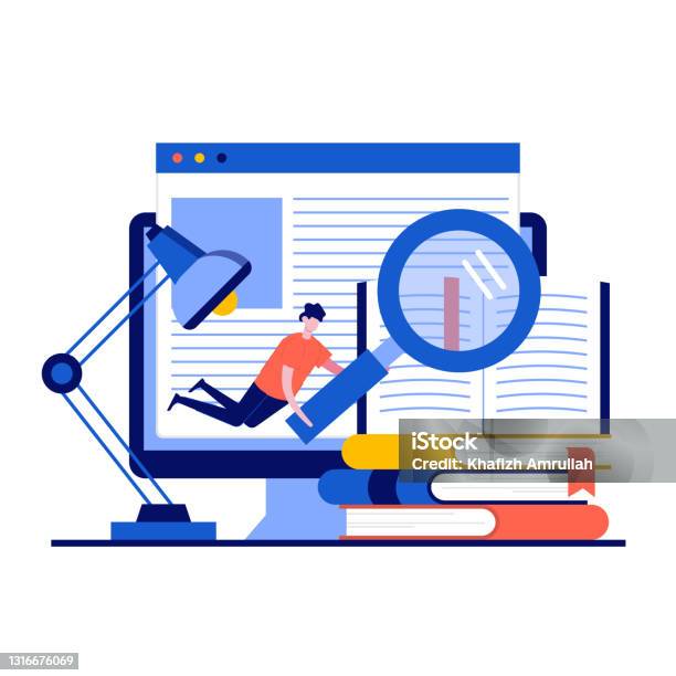 Konsep Perpustakaan Buku Media Dengan Karakter Orangorang Membaca Ebook ... Konsep Perpustakaan Buku Media Dengan Karakter Orangorang Membaca Ebook ...