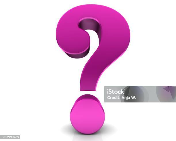 Photo Libre De Droit De Point Dinterrogation Rose Point Dinterrogation