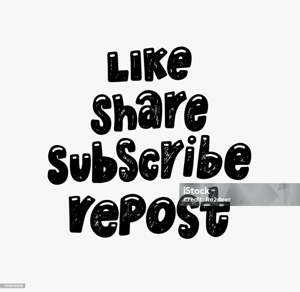 Like Share Repost Subscribe Follow Doodle Hand Lettering Stickers Quote ... Like Share Repost Subscribe Follow Doodle Hand Lettering Stickers Quote ...