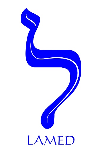Hebräisches Alphabet Buchstabe Lamed Gematria Spur Symbol Numerischer ... Hebräisches Alphabet Buchstabe Lamed Gematria Spur Symbol Numerischer ...