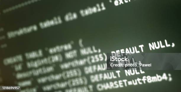 Coding Concept Software Development Monitor Technology Display Application Source Code