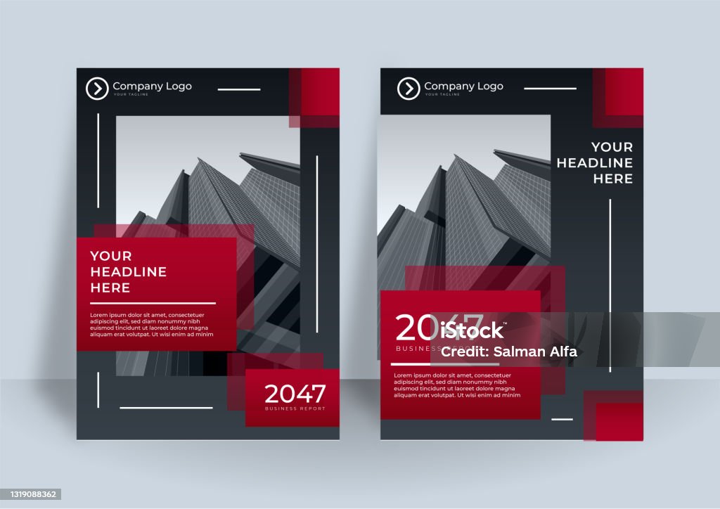Skema Warna Merah Dengan Template Desain Sampul Buku Bisnis Latar ... Skema Warna Merah Dengan Template Desain Sampul Buku Bisnis Latar ...