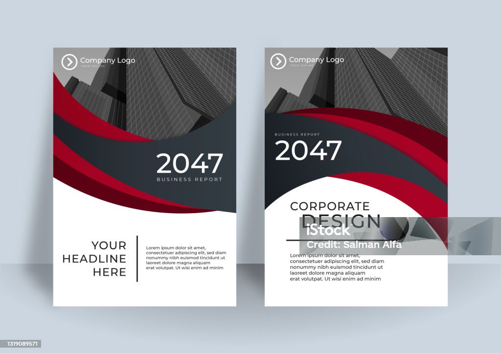 Skema Warna Merah Dengan Template Desain Sampul Buku Bisnis Latar ... Skema Warna Merah Dengan Template Desain Sampul Buku Bisnis Latar ...