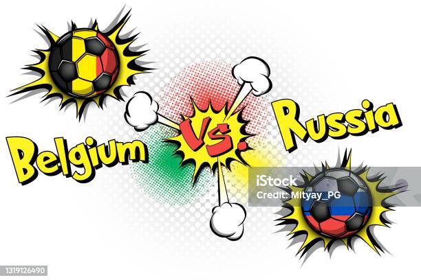 Pertandingan Sepak Bola Belgia Vs Rusia Ilustrasi Stok - Unduh Gambar ... Pertandingan Sepak Bola Belgia Vs Rusia Ilustrasi Stok - Unduh Gambar ...