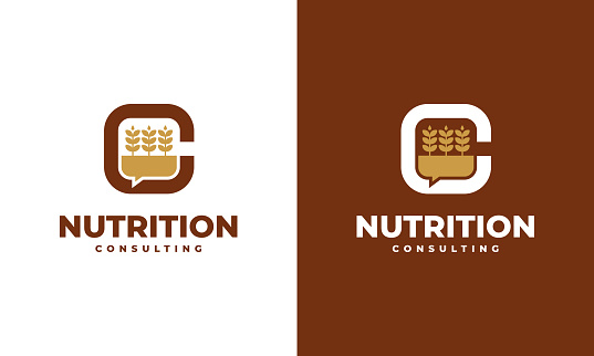 Vecteur De Concept De Conception De Nutrition Consulting Modèle De