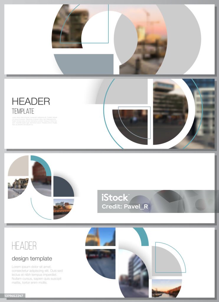 Tata Letak Vektor Header Templat Desain Banner Untuk Desain Footer ... Tata Letak Vektor Header Templat Desain Banner Untuk Desain Footer ...