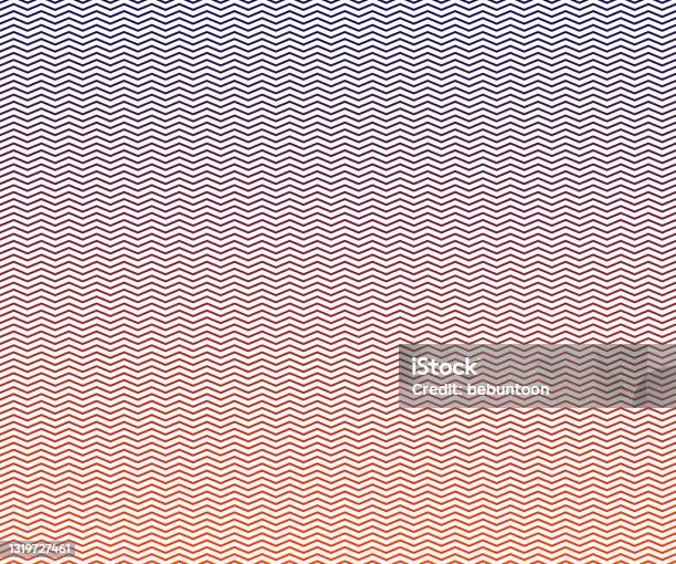Motif De Lignes Zig Zag Fond Ondulé De Ligne Vecteur De Texture Donde