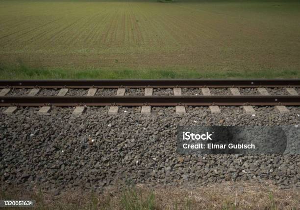 Jalur Kereta Api Untuk Rel Kereta Api Dan Lalu Lintas Kereta Api Foto