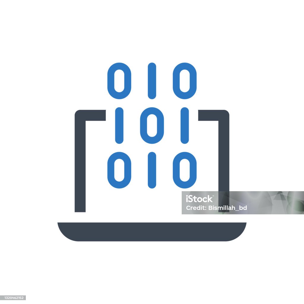 Binary Coding Icon Stock Illustration Download Image Now Binary Code Coding Computer