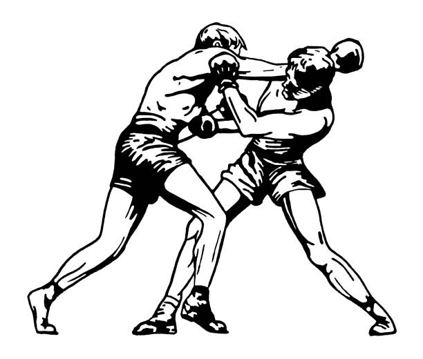 900 Two Boxing Gloves Stock Illustrations Royalty Free Vector