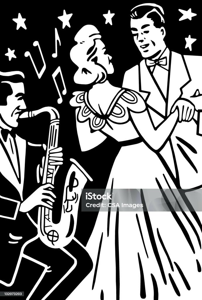 Couple Dancing Stock Illustration Download Image Now Adult Adults