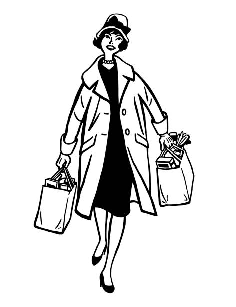 150 Carrying Groceries Inside Stock Illustrations Royalty Free Vector