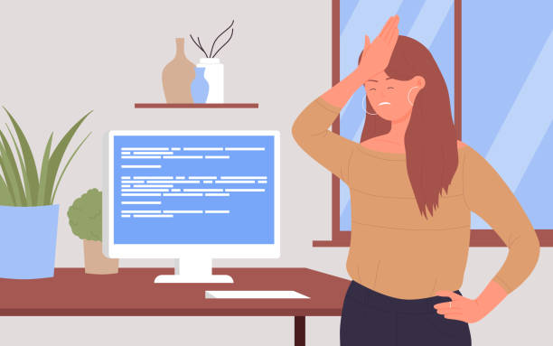 Free clip art "Sad computer" by rejon