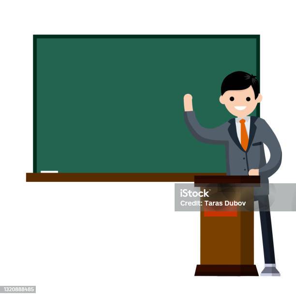 Guru Sekolah Berdiri Di Dekat Papan Tulis Dosen Di Perguruan Tinggi Di ... Guru Sekolah Berdiri Di Dekat Papan Tulis Dosen Di Perguruan Tinggi Di ...