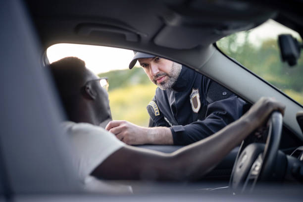 Free picture: law, enforcement, officer, two, men