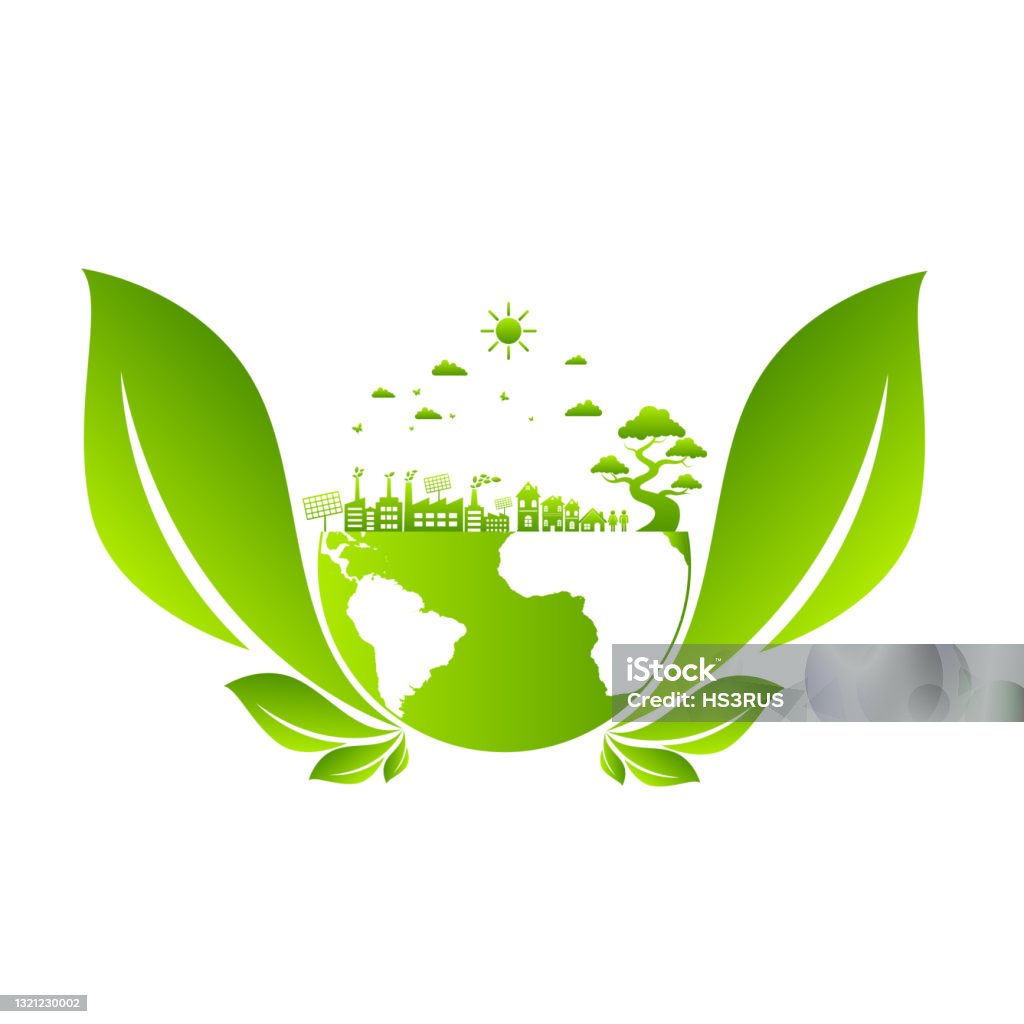 Konsep Ekologi Dan Lingkungan Elemen Desain Banner Untuk Pengembangan