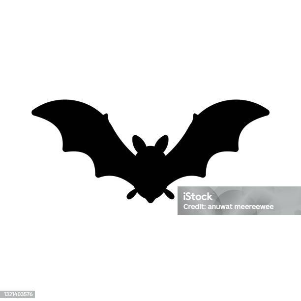 Vecteur Vampire De Chauvesouris Silhouette De Chauvesouris Fantôme