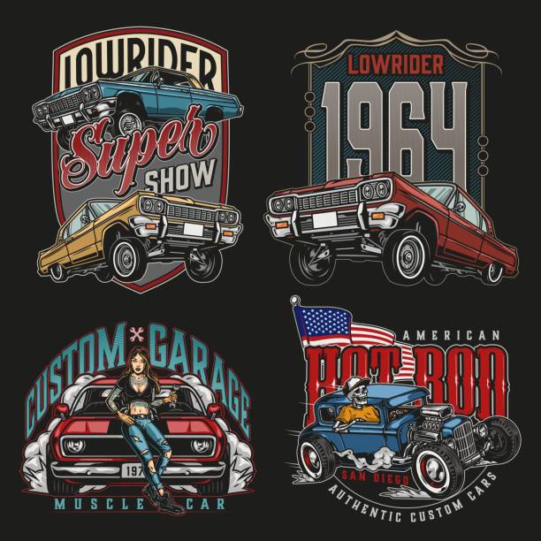 370 Lowrider Stock Illustrations Royalty Free Vector Graphics And Clip